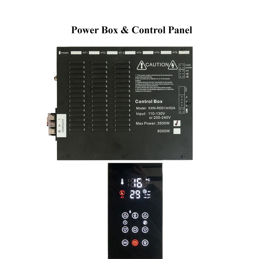 DIY UNIVERSAL SAUNA CONTROL PANEL KIT （POR-1） – Sauna Parts World